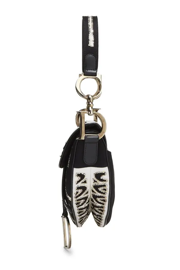 Dior Embellished Saddle Bag