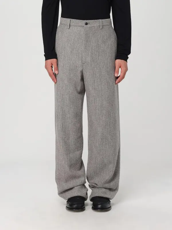 Giorgio Armani Wide-leg Trousers - Sand