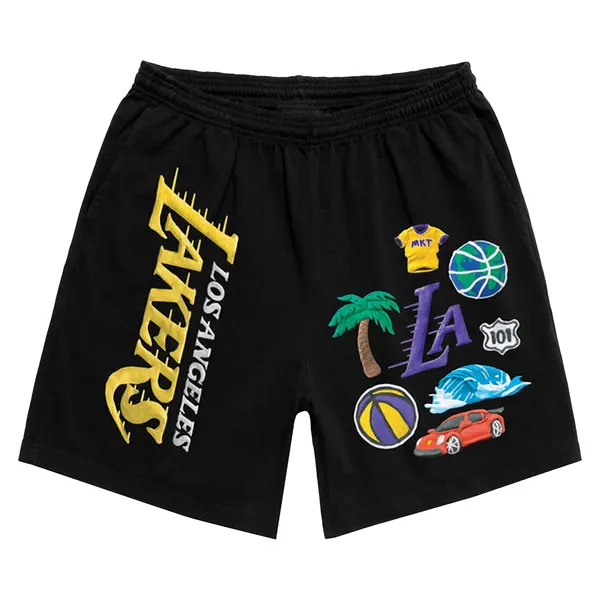 MARKET X Nba Lakers Fleece Sweatshorts
