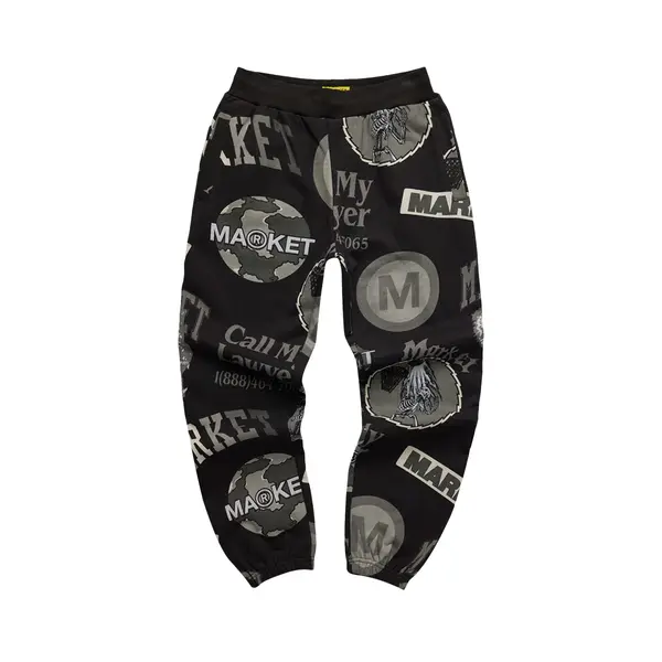 MARKET Monogram Grayscale Sweatpants