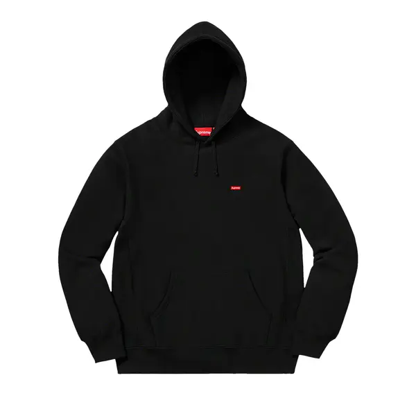 Supreme Small Box Hooded Sweatshirt - Black