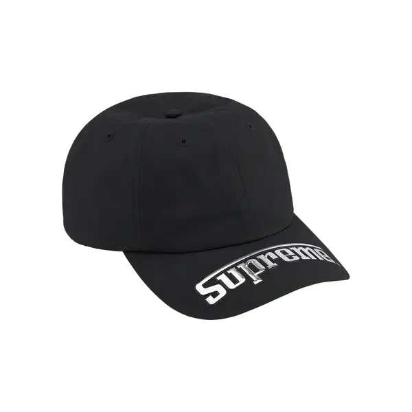 Supreme Touring Visor 6-panel Cap - Black