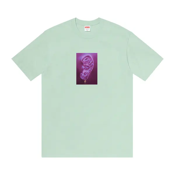 Supreme Ear Tee 'pale Aqua