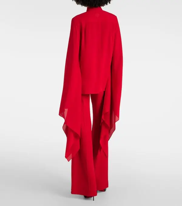 Elie Saab Tie-neck Blouse
