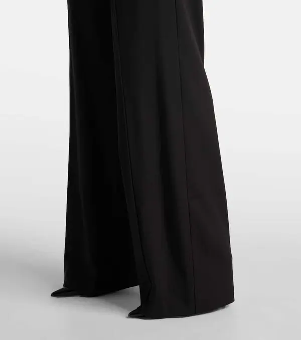 Dolce & Gabbana Wool Straight Leg Trousers