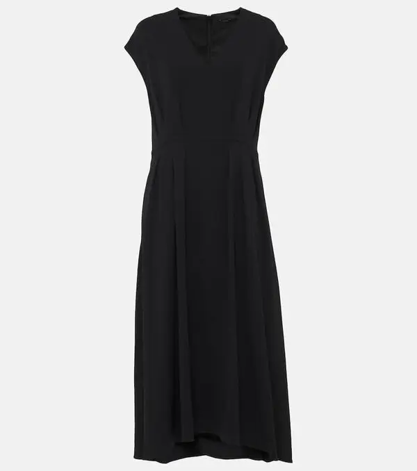 JOSEPH Cady Midi Dress - Black