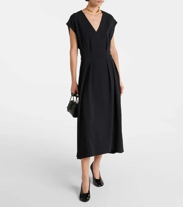 JOSEPH Cady Midi Dress - Black