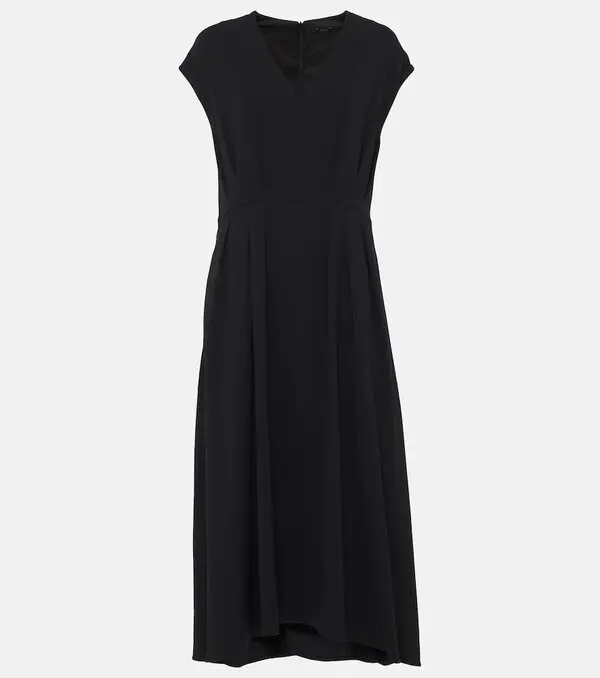 JOSEPH Cady Midi Dress - Black