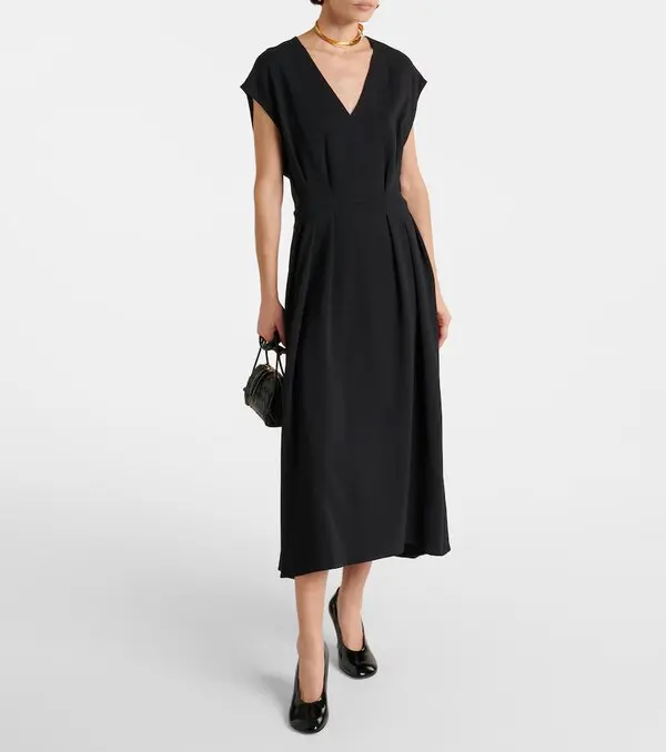 JOSEPH Cady Midi Dress - Black