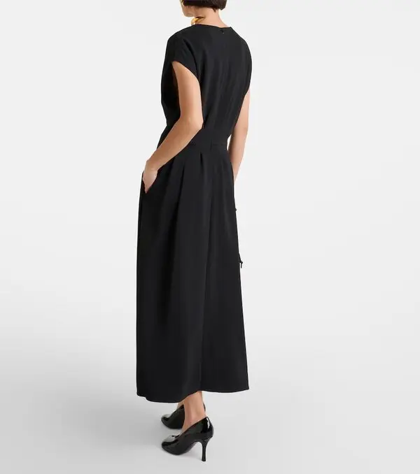 JOSEPH Cady Midi Dress - Black