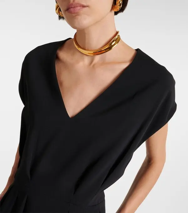 JOSEPH Cady Midi Dress - Black