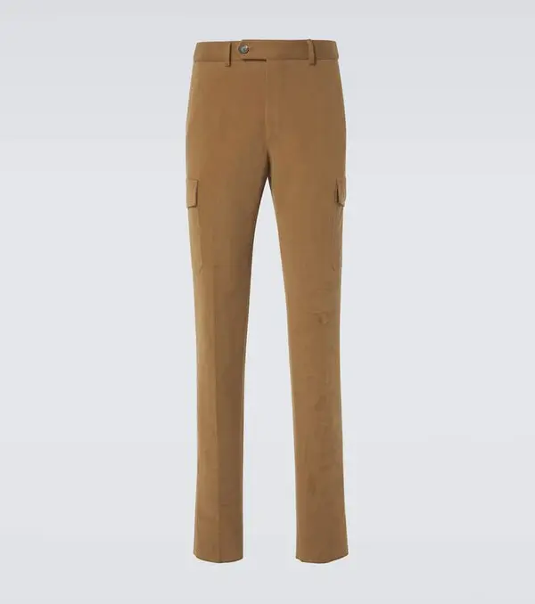 SLOWEAR Incotex Cotton Cargo Pants