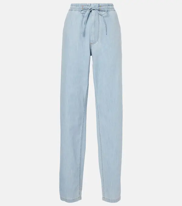 Bottega Veneta Boyfriend Jeans In Light Bleach 3 - Blue