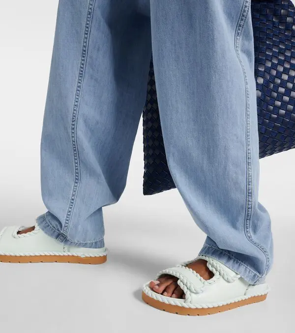 Bottega Veneta Boyfriend Jeans In Light Bleach 3