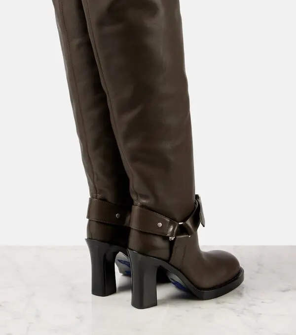 Burberry Leather Over-the-knee Boots