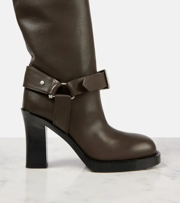 Burberry Leather Over-the-knee Boots