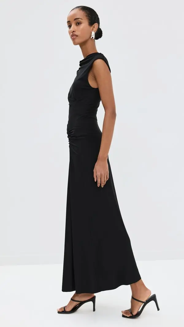 Simkhai Acacia Midi Dress - Black
