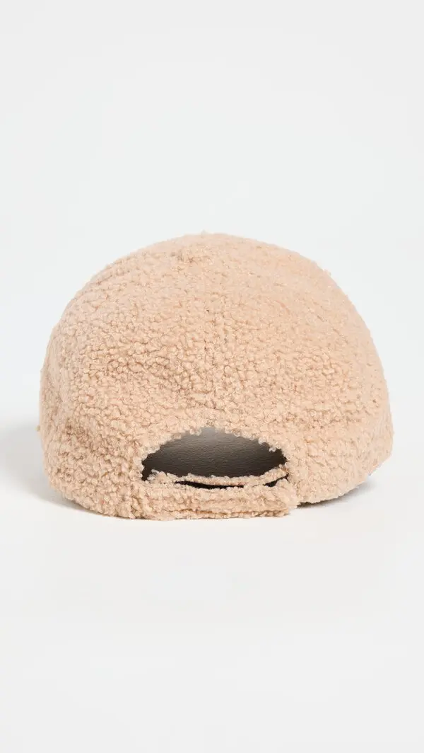 Hat Attack Sherpa Cap In Light Tan - 50% Off | Editorialist display picture 1