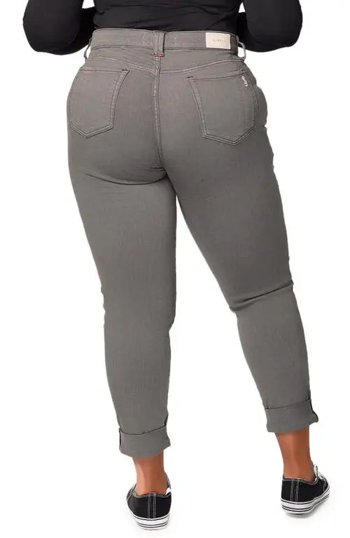 SLINK JEANS High Waist Ankle Boyfriend Jeans