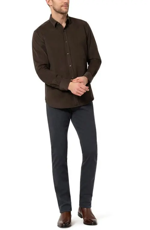 34 Heritage Charisma Relaxed Fit Stretch Pants - Slate Diagonal