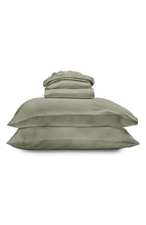 ETTITUDE Luxe Sateen+ Sheet Set - Fern