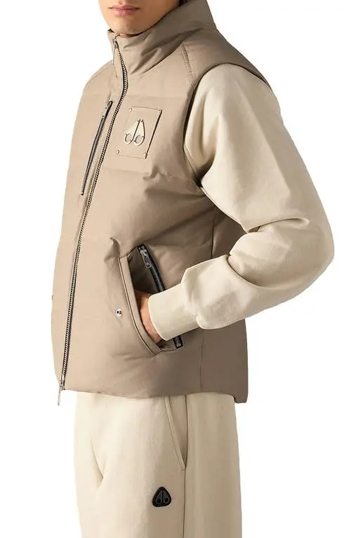 Moose Knuckles Westmount Down & Feather Vest - Ashen