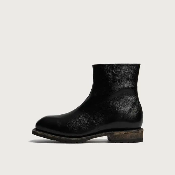 Our Legacy Engine Boot - Deep Black Leather