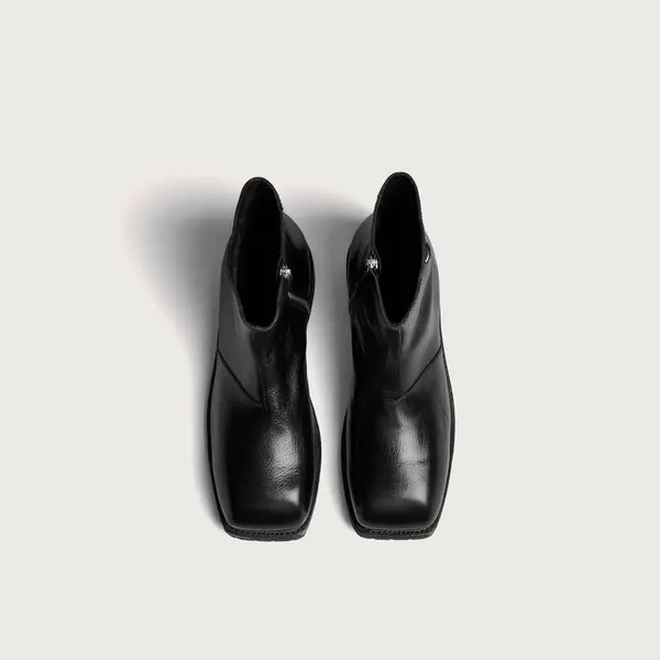 Our Legacy Engine Boot - Deep Black Leather