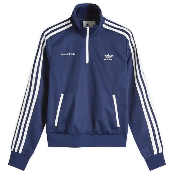 Adidas X Sporty & Rich Track Top - Night Indigo