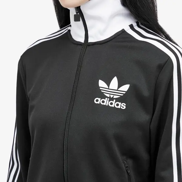 トップス adidas BECKENBAUER TRACK TOP X-SMALL Amazon | adidas Originals Men's Beckenbauer Track Top, Black, X