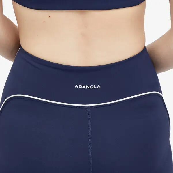 ADANOLA Ultimate Micro Piping Crop Shorts