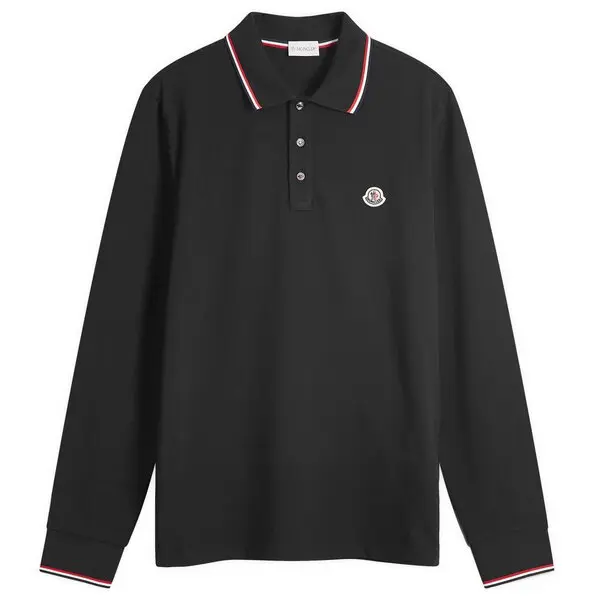 Moncler Long Sleeve Polo T-shirt