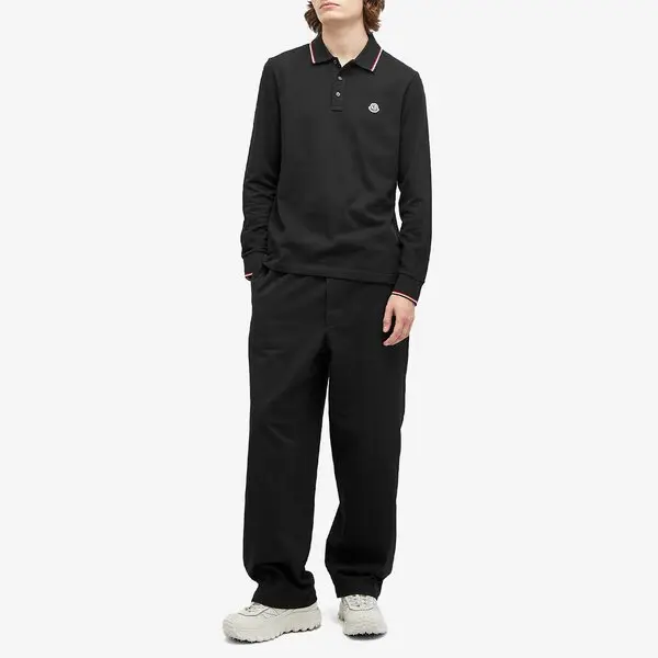 Moncler Long Sleeve Polo T-shirt