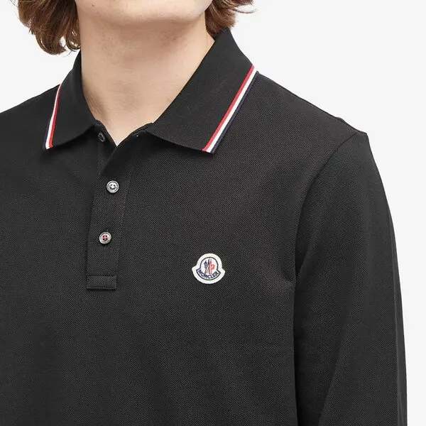 Moncler Long Sleeve Polo T-shirt