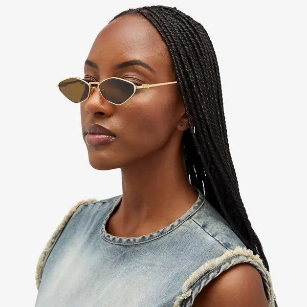 Miu Miu 56zs Irregular Sunglasses