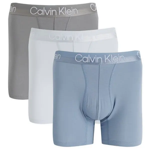 Calvin Klein Boxer Briefs 3 Pack - Blue