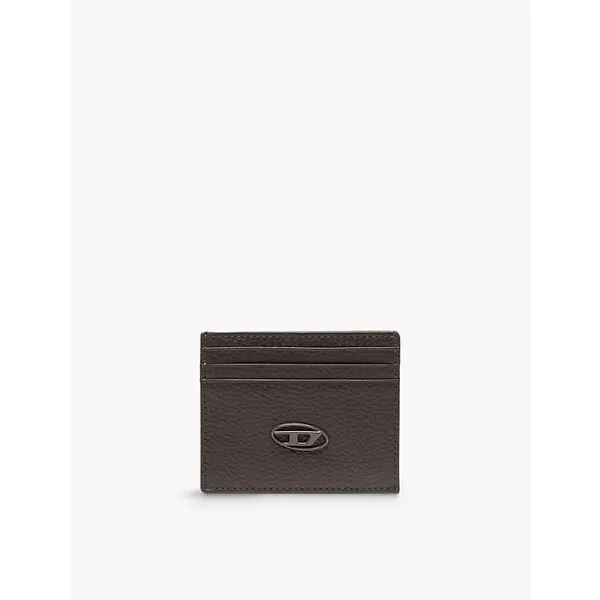 DIESEL® Logo-badge Leather Cardholder - H0738