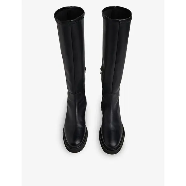Whistles Knee-high Stretch Leather-blend Boots