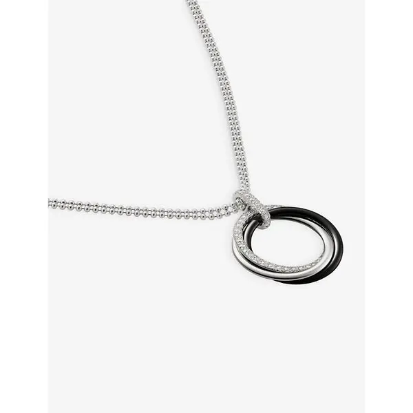 Cartier Trinity Diamond Pendant Necklace