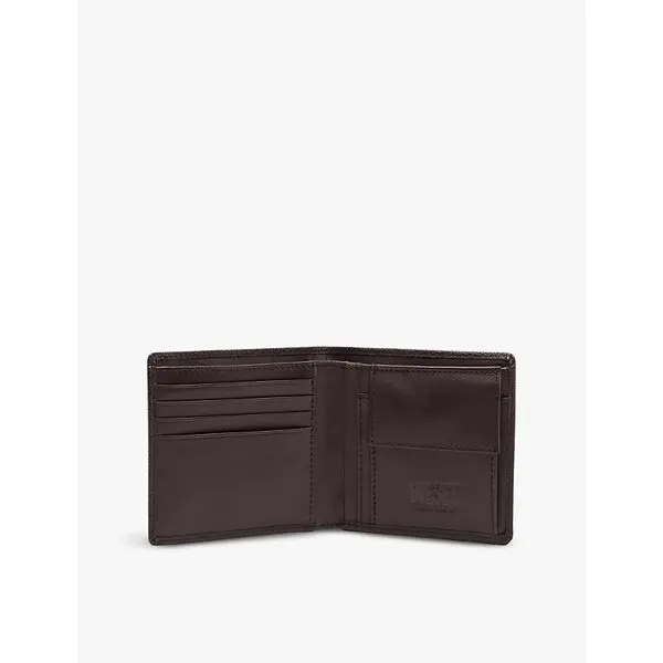 DIESEL® Logo-badge Bi-fold Leather Waller