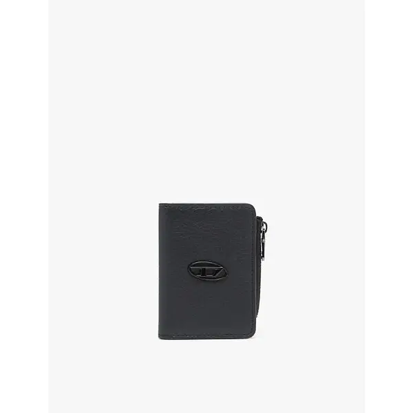 DIESEL® Hissu Evo Logo-badge Leather Cardholder - T8013