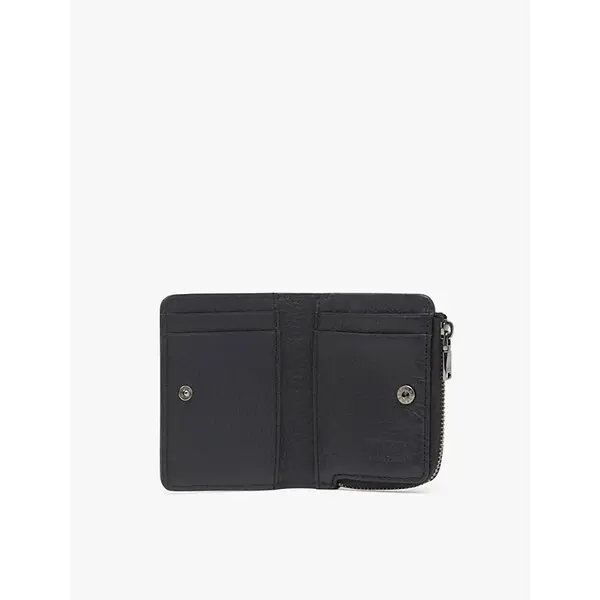 DIESEL® Hissu Evo Logo-badge Leather Cardholder - T8013
