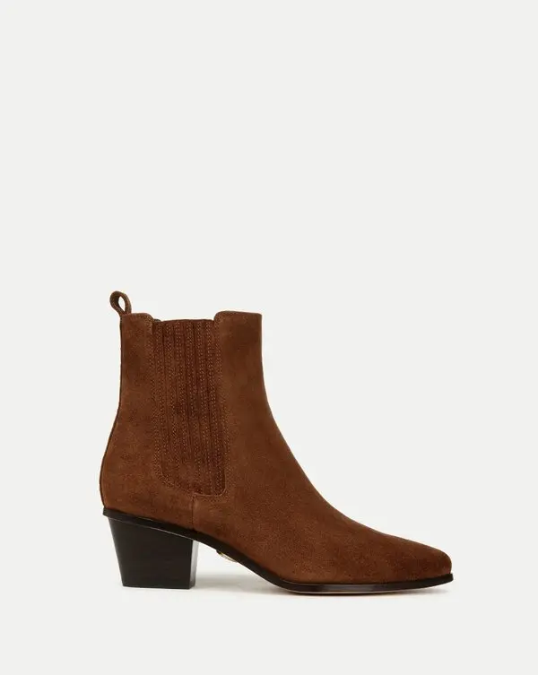 Veronica Beard Alina Suede Bootie