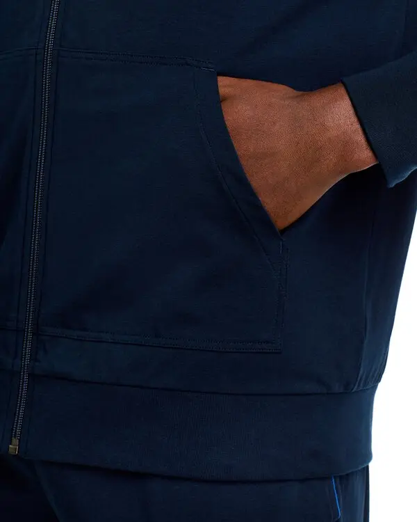 Hugo Boss Mix & Match Cotton Blend Full Zip Jacket