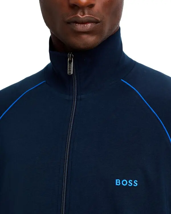 Hugo Boss Mix & Match Cotton Blend Full Zip Jacket