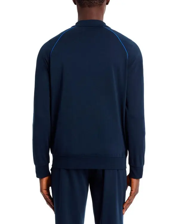 Hugo Boss Mix & Match Cotton Blend Full Zip Jacket