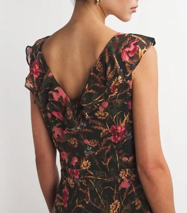 Paige Silk Floral Sharleen Maxi Dress