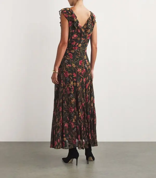 Paige Silk Floral Sharleen Maxi Dress