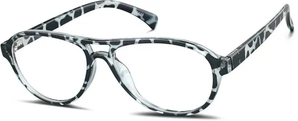 Zenni Sporty Aviator Eyeglasses - Blue