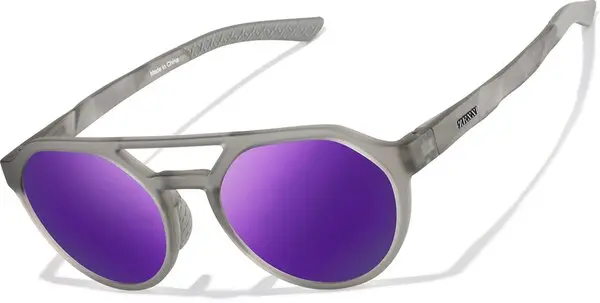 Zenni Sporty Aviator Eyeglasses - Gray
